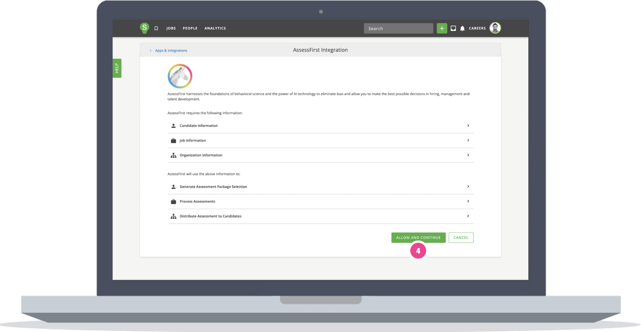 How to activate the integration with SmartRecruiters?