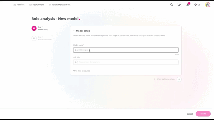 Create your predictive model from your job posting